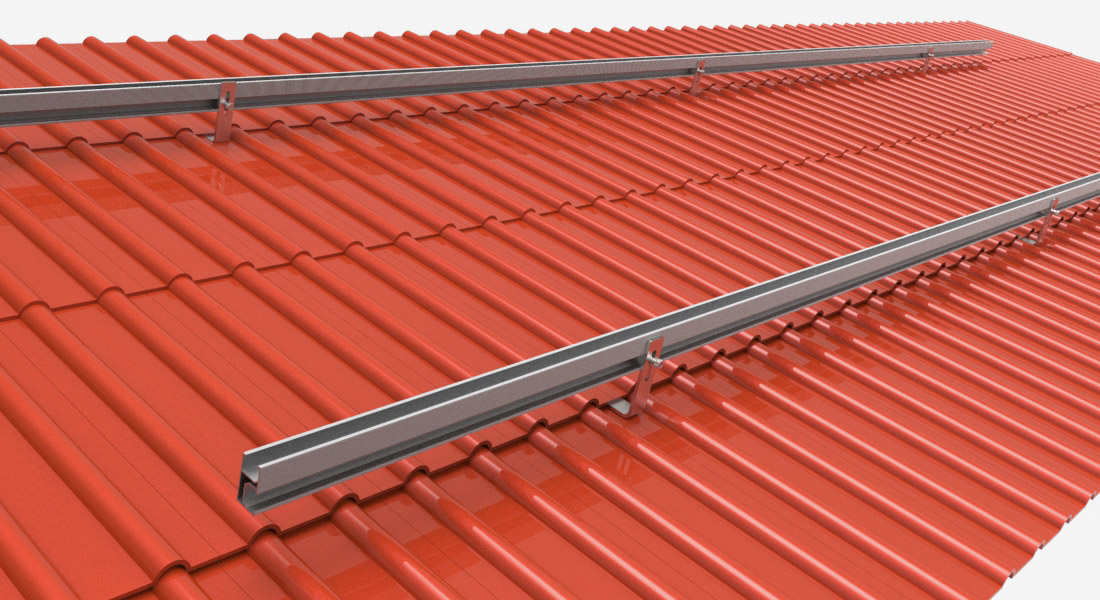 Pitched Tile Roof Mounting Brackets | Tripsolar