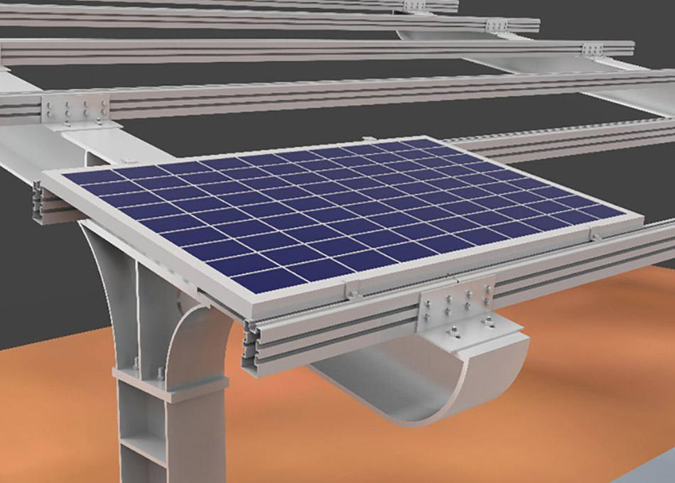 Steel Solar Carport Mounting System | Tripsolar