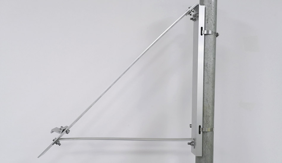 Single Solar Panel Pole Mounting Brackets Manufacturer | Tripsolar